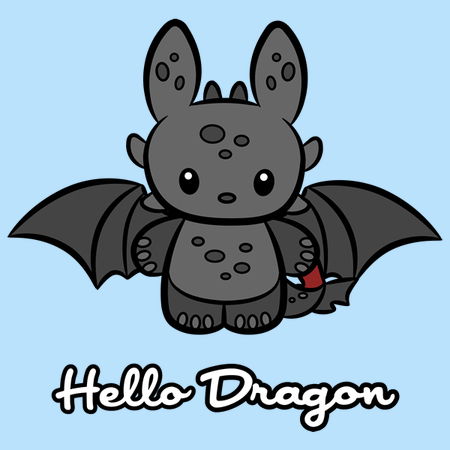 Hello Dragon - NeatoShop