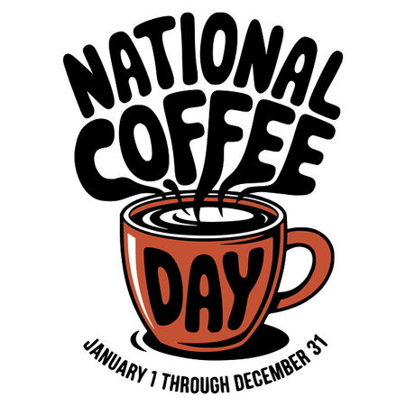 National Coffee Day Every Day Sarcastic Design NeatoShop