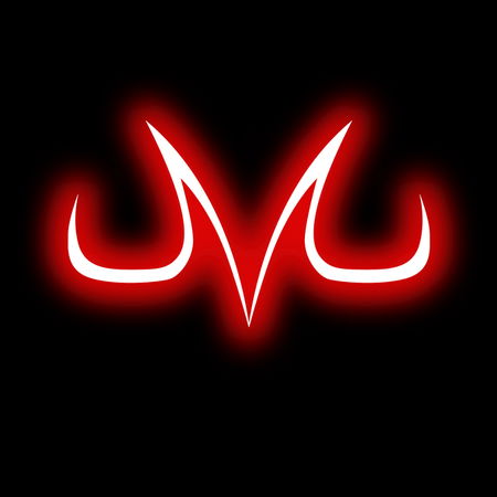 Majin symbol red - NeatoShop
