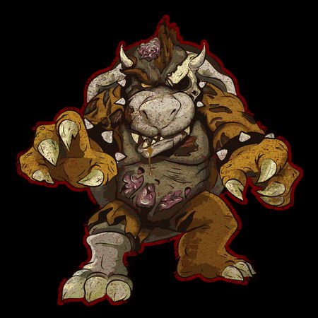 Zombie Bowser - NeatoShop