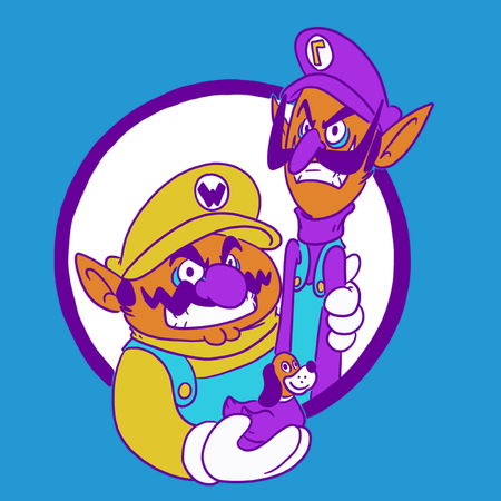 Ice Waluigi
